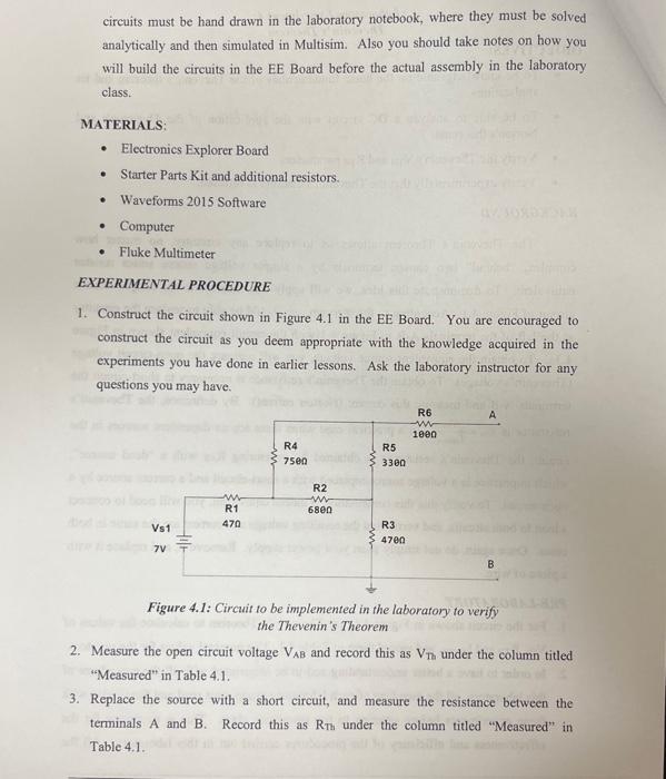 Solved 4. Calculate the voltage across and the current | Chegg.com