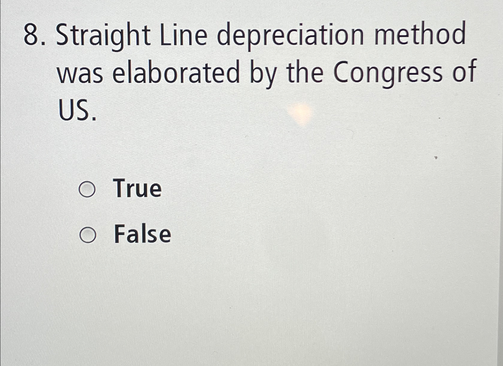 Solved Straight Line depreciation method was elaborated by | Chegg.com