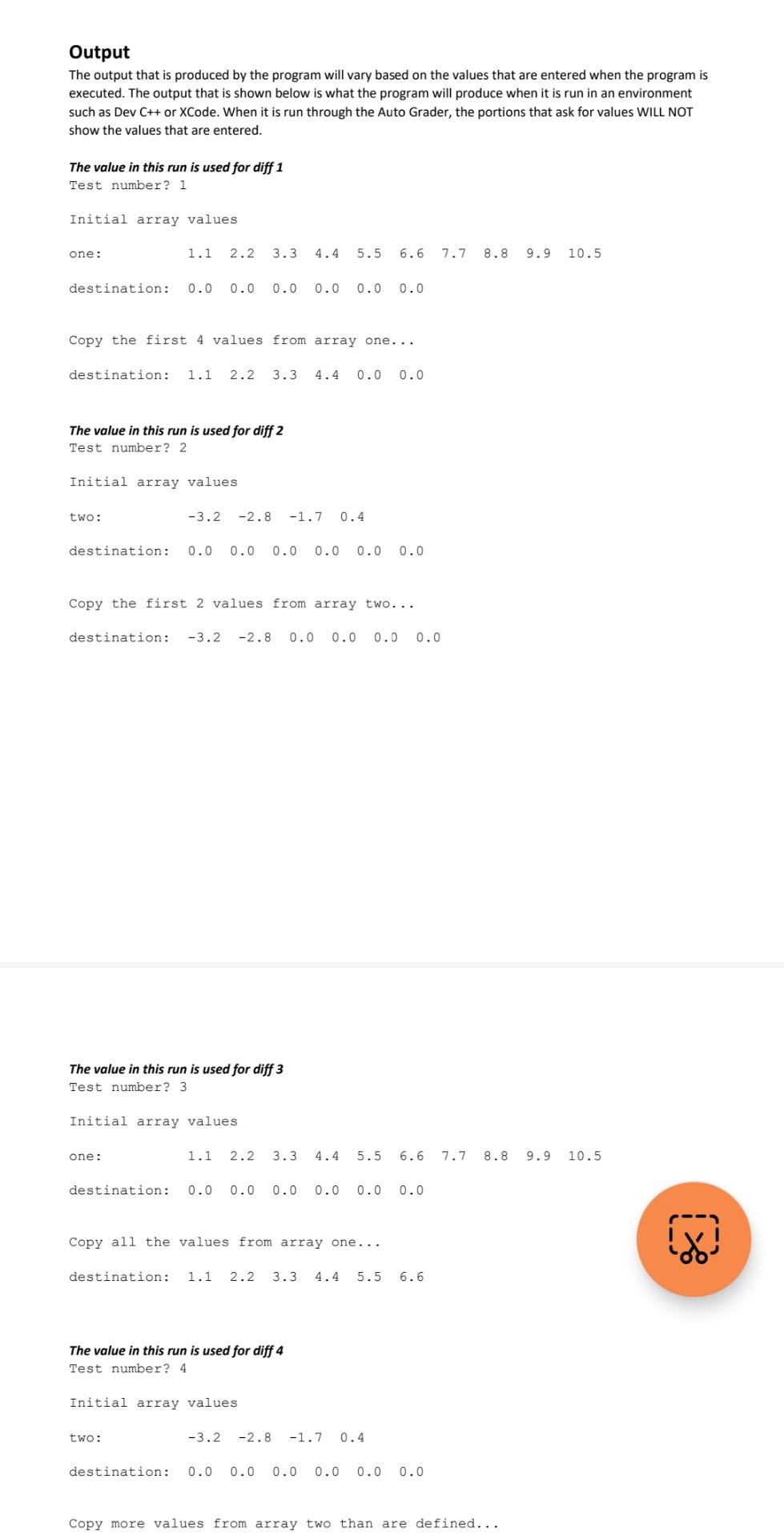 Solved Subset Array Copy Overview For this daily, write a | Chegg.com Solved Subset Array Copy Overview For this daily, write a | Chegg.com