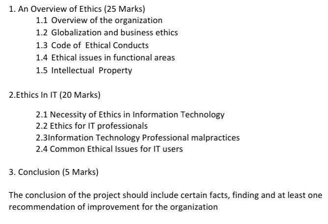 Solved 1. An Overview of Ethics ( 25 Marks) 1.1 Overview of | Chegg.com