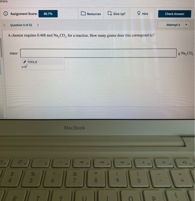 Solved ations Assignment Score: 80.7% Resources Give Up? | Chegg.com