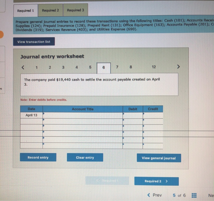 Journal Entry Problems And Solutions Format Examples