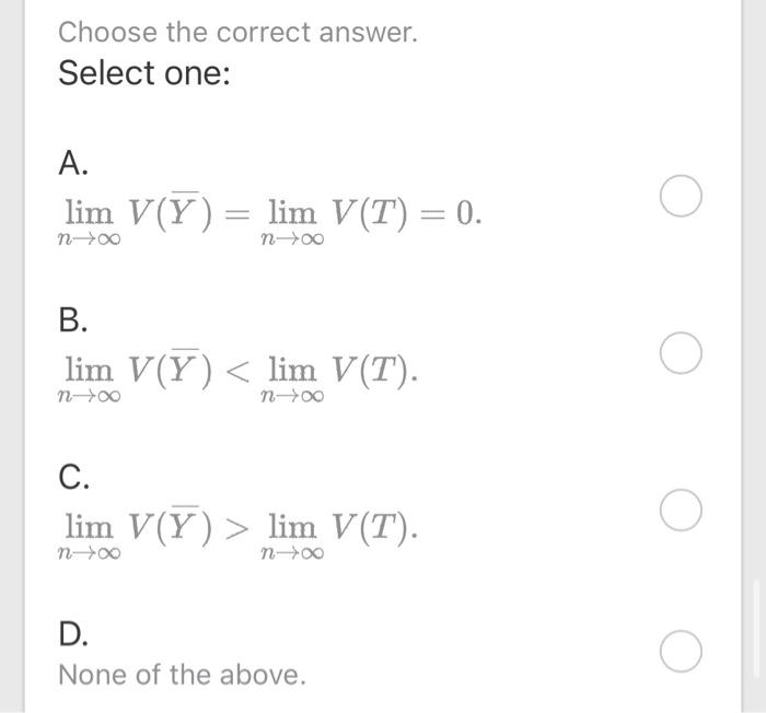 Solved Suppose that Y1,Y2,…Yn is a random sample of the | Chegg.com