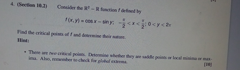 Solved Section 10 2 consider The R2 R function F
