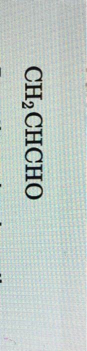 Solved (CH3)2CHCH2C1 CH2CHCHO CH3COCOOH (CH3)3 COH | Chegg.com