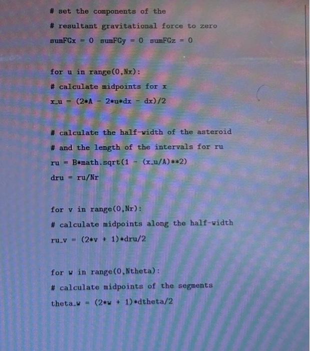 Solved Pls assist with a python code that will calculate the | Chegg.com