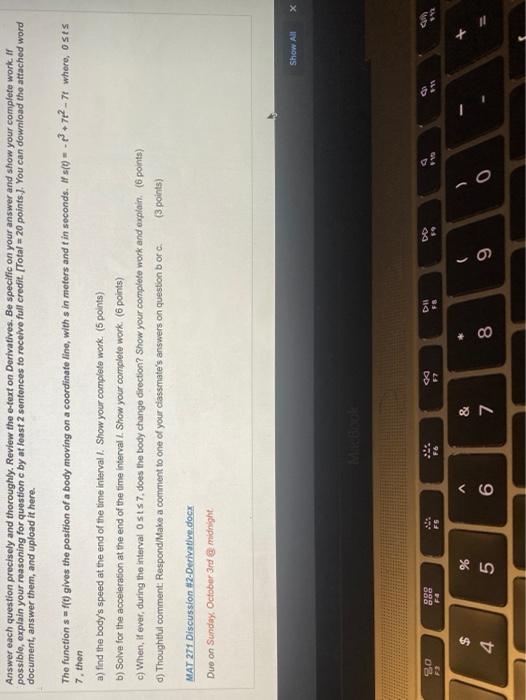 Solved Answer each question precisely and thoroughly. Review | Chegg.com