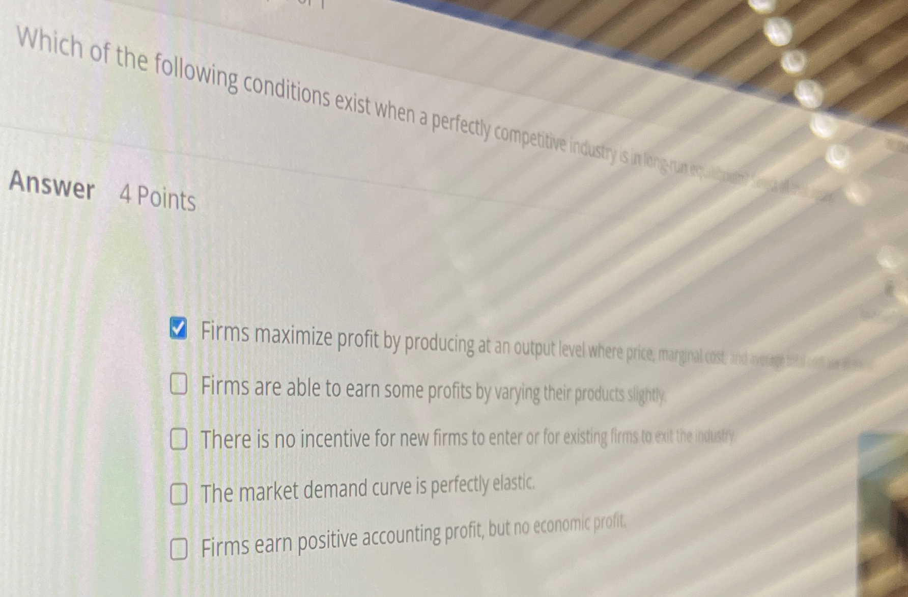 Solved Which of the following conditions exist when a | Chegg.com
