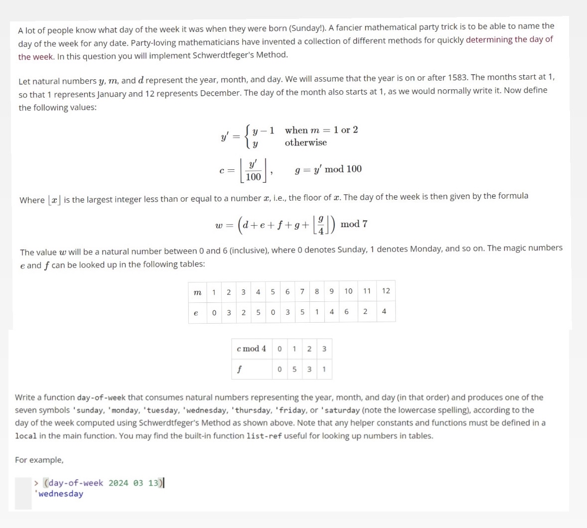 Solved Answer this question in DrRacket Language! A lot of | Chegg.com