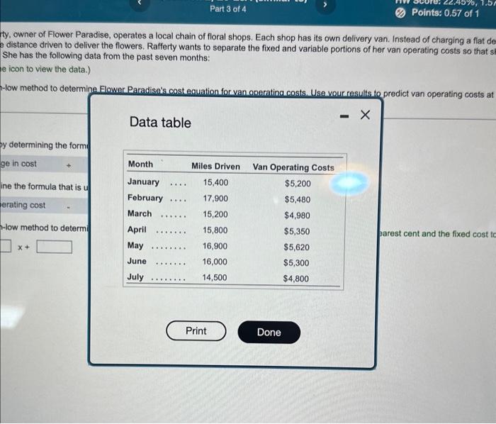 Solved Kathy Rafferty, owner of Flower Paradise, operates a | Chegg.com