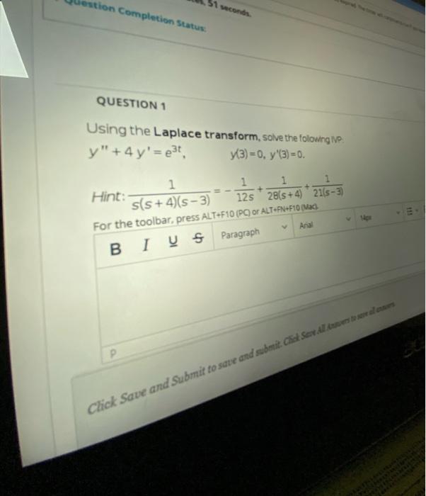 Solved stion Completion Status. Si con QUESTION 1 Using the | Chegg.com