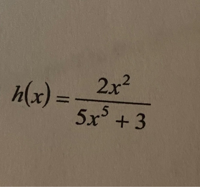 Solved rewrite, correct notation, differentiate each | Chegg.com