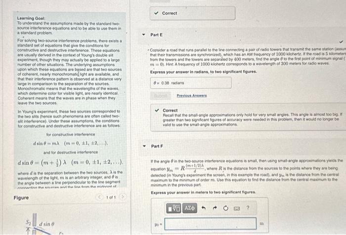 Solved Tor constructive inderterence dsinθ=mλ(m=0,±1,±2,…). | Chegg.com