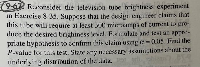 Solved 9-62 Reconsider the television tube brightness | Chegg.com Solved 9-62 Reconsider the television tube brightness | Chegg.com