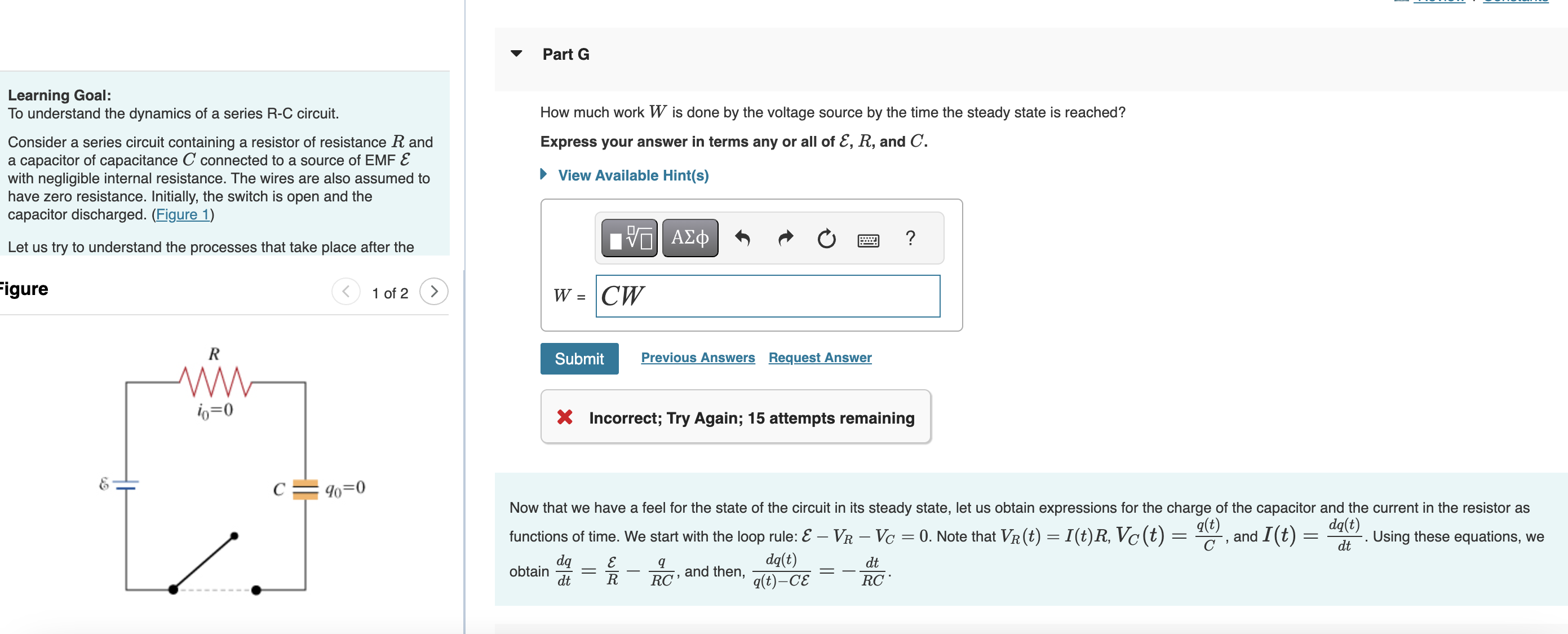 Solved Part GLearning Goal:To ﻿understand the dynamics of ﻿a | Chegg.com
