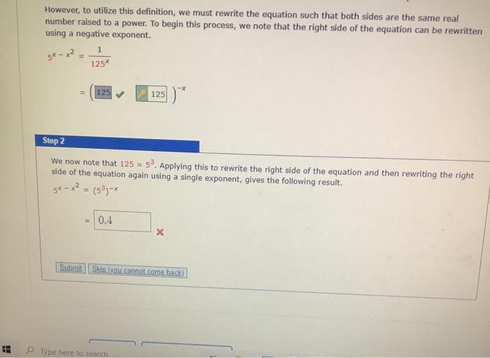 Solved However, to utilize this definition, we must rewrite | Chegg.com