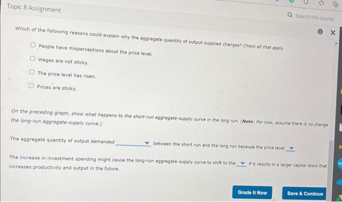 Solved 5. Problems and Applications Q10 Suppose an increase | Chegg.com