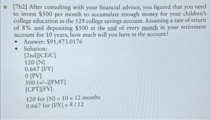Solved Using the Excel spreadsheet, Practice Problems * | Chegg.com