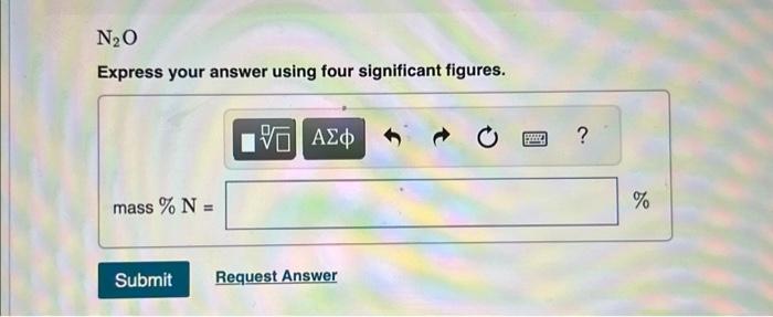 Solved Express Your Answer Using Four Significant Figures