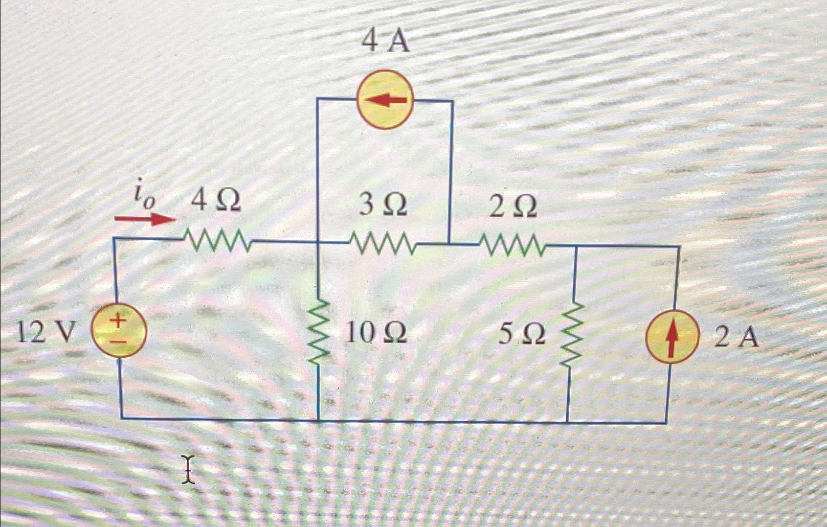 Solved Using The Superposition Theorem Find The Current I0