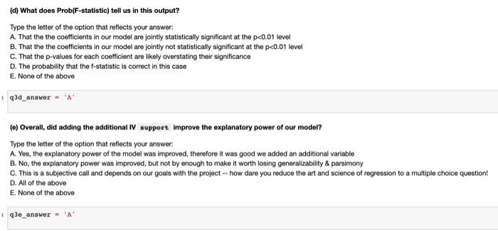 Solved OLS Regression Results Dep. Variable: ladder | Chegg.com
