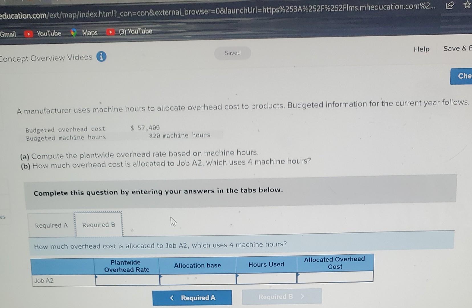 Solved cion.com/ext/map/index.html?_con=con&external YouTube | Chegg.com