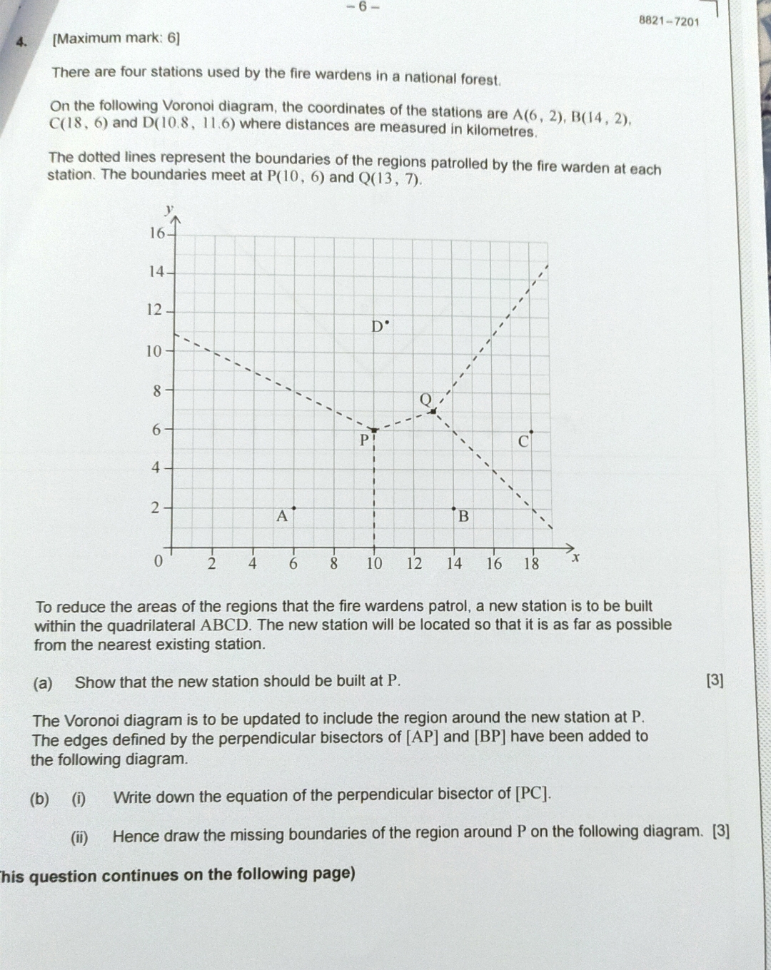 Solved [Maximum mark: 6]8821-7201There are four stations | Chegg.com