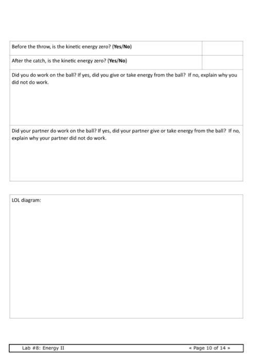 Solved 4. Projectile #2: Horizontal Throw of Tennis Ball | Chegg.com