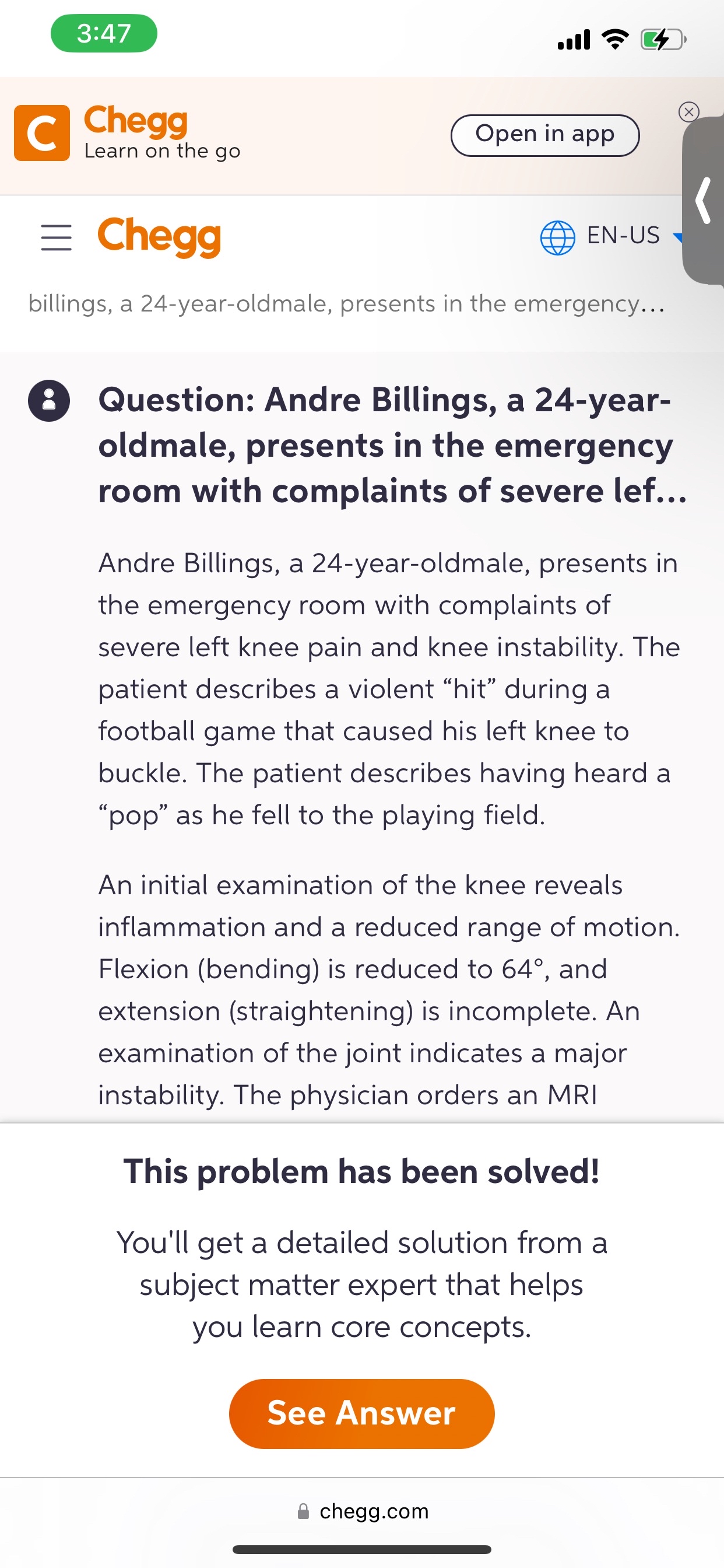 Solved CheggLearn on the goOpen in app-= | Chegg.com
