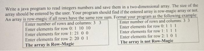 Solved Write a java program to read integers numbers and | Chegg.com