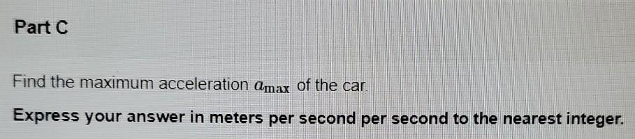 Solved The graph in (Figure 1) shows the velocity v of a | Chegg.com