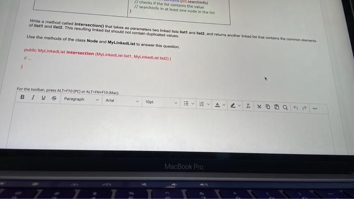 Solved public class Node private int info; private Node | Chegg.com