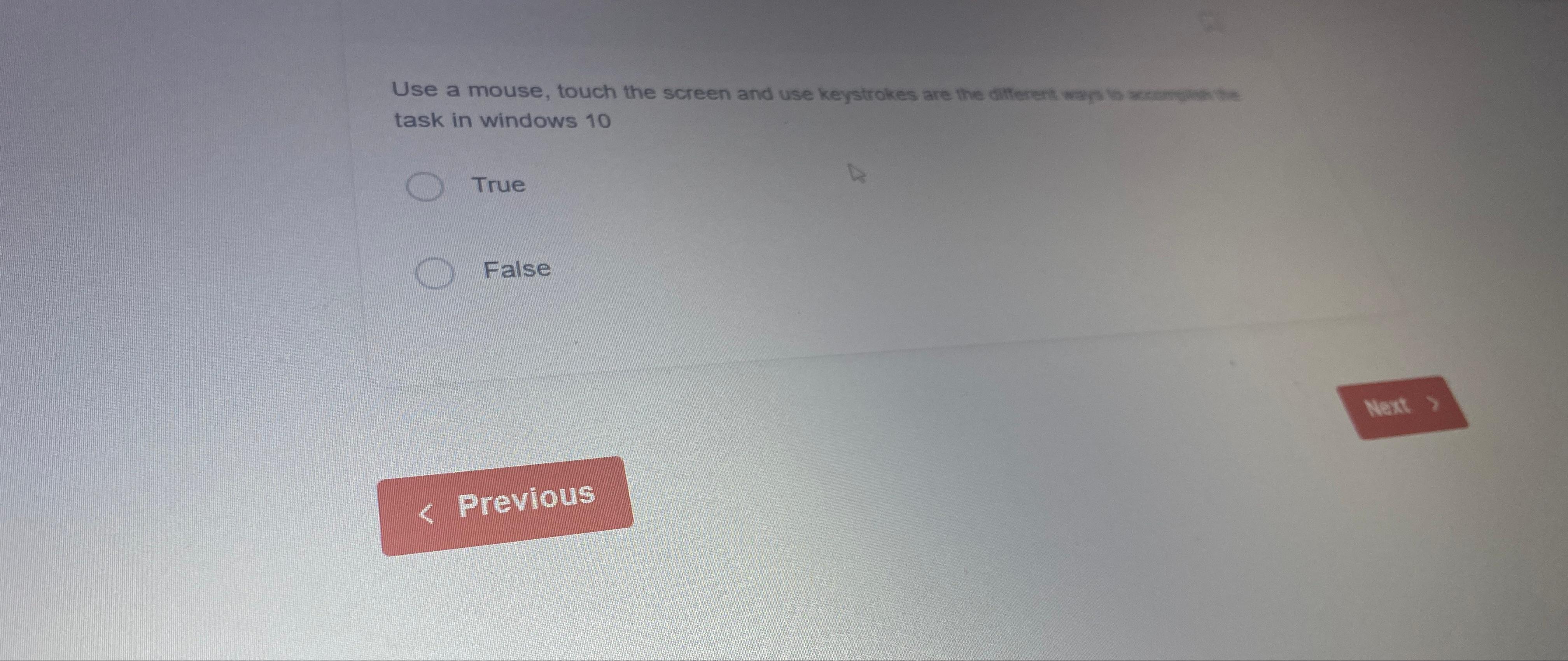 Solved task in windows 10TrueFalse | Chegg.com