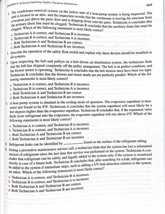 Solved 1. Which of the following could result in the | Chegg.com