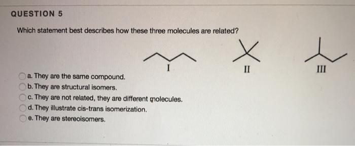 Solved QUESTION 5 Which statement best describes how these | Chegg.com