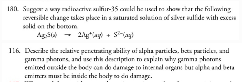 Solved Suggest a way radioactive sulfur- 35 ﻿could be used | Chegg.com