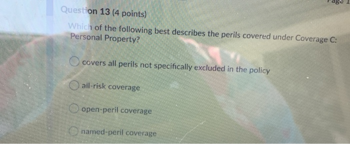 Solved Question 13 (4 points) Which of the following best | Chegg.com