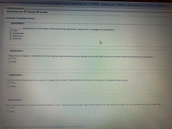 Solved ted.cuny.edu/webapps/assessment/take/launch | Chegg.com