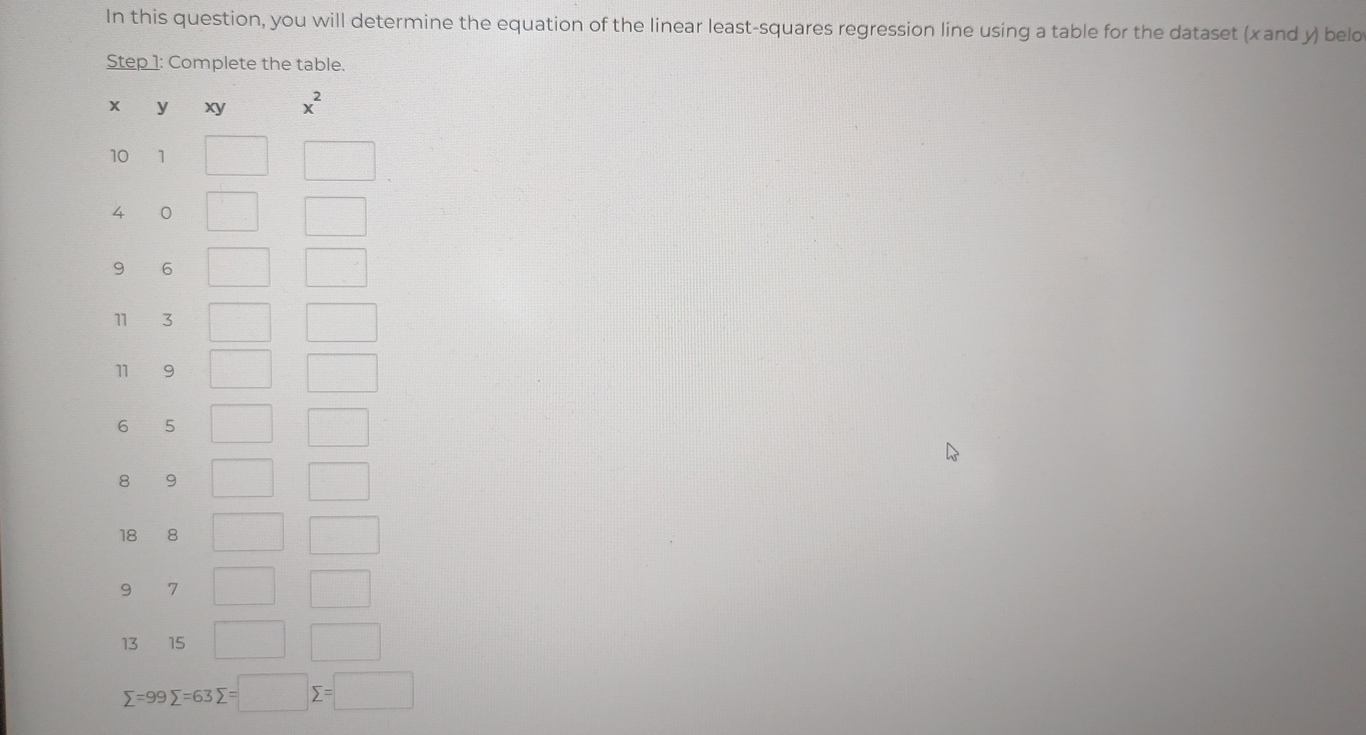 Solved In this question, you will determine the equation of | Chegg.com