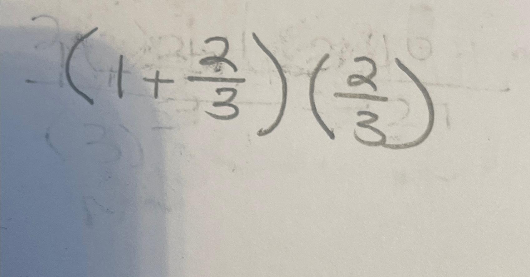 Solved (1+23)(23)Simplify | Chegg.com