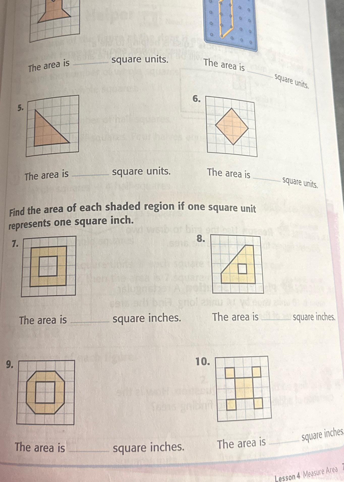 Solved The area is square units.The area issquare units.Find | Chegg.com