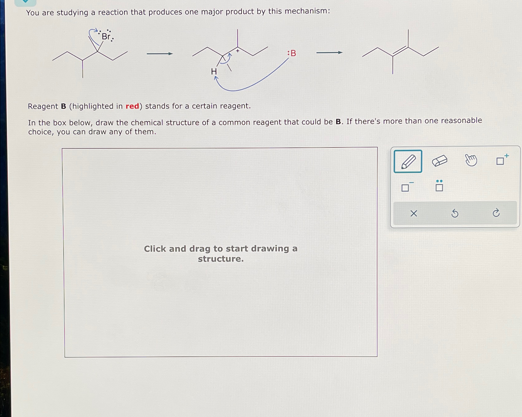 Solved You are studying a reaction that produces one major | Chegg.com