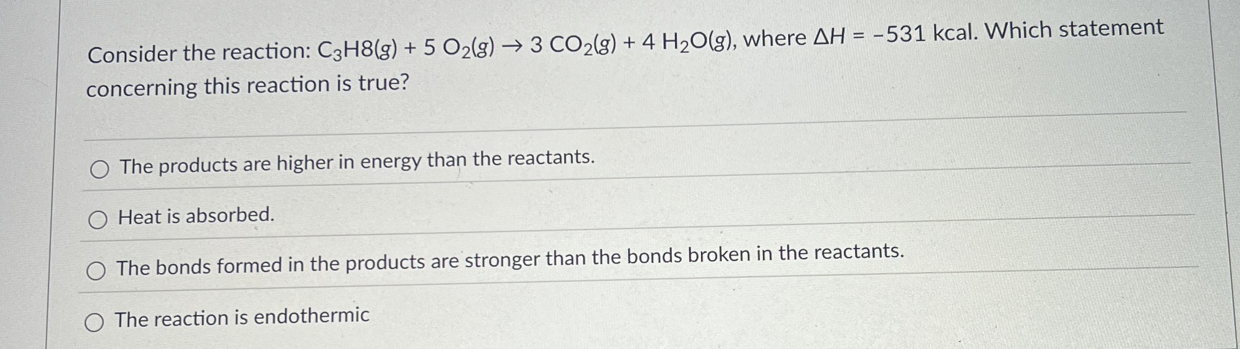 Solved Consider the reaction: | Chegg.com