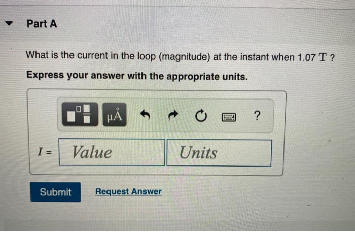 Solved Item 5 A circular loop of wire with radius 0.0290 m | Chegg.com