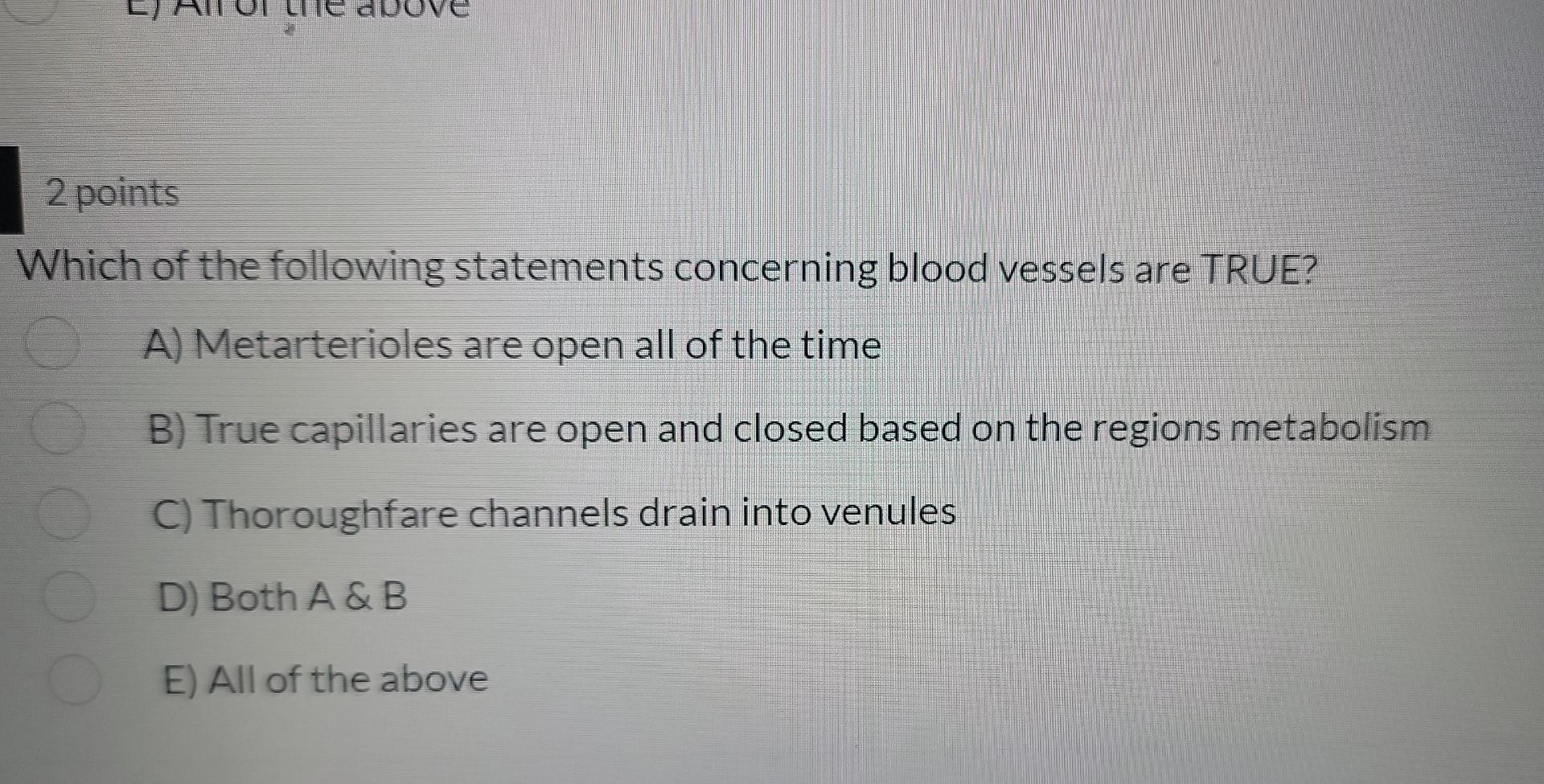 Solved 2 points Which of the following statements concerning | Chegg.com