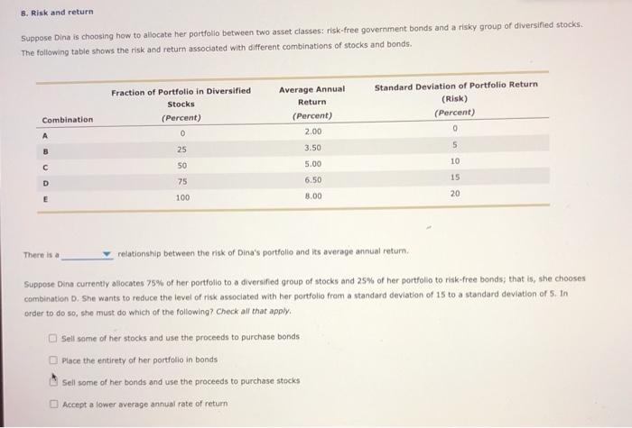 Solved first drop down: positive/negative second and third | Chegg.com