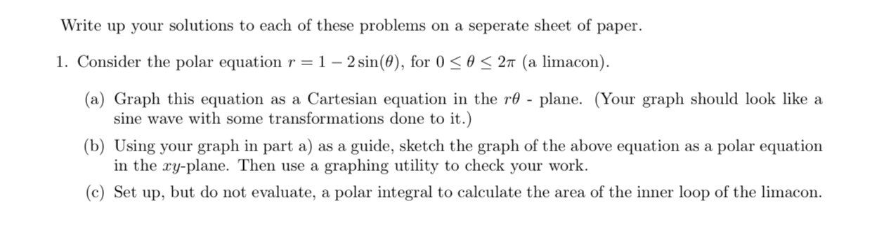 Solved Write up your solutions to each of these problems on | Chegg.com