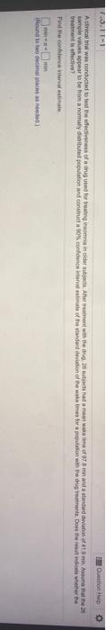 Solved Question Acecal trial was conducted to the feces of a | Chegg.com