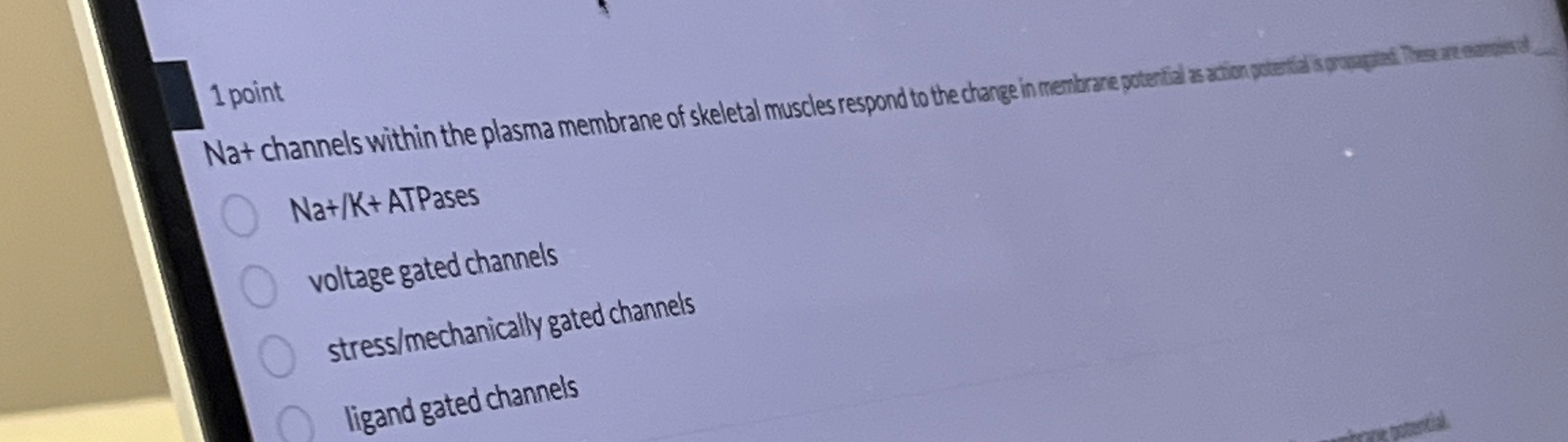 Solved Na+ ﻿channels within the plasma membrane of skeletal | Chegg.com
