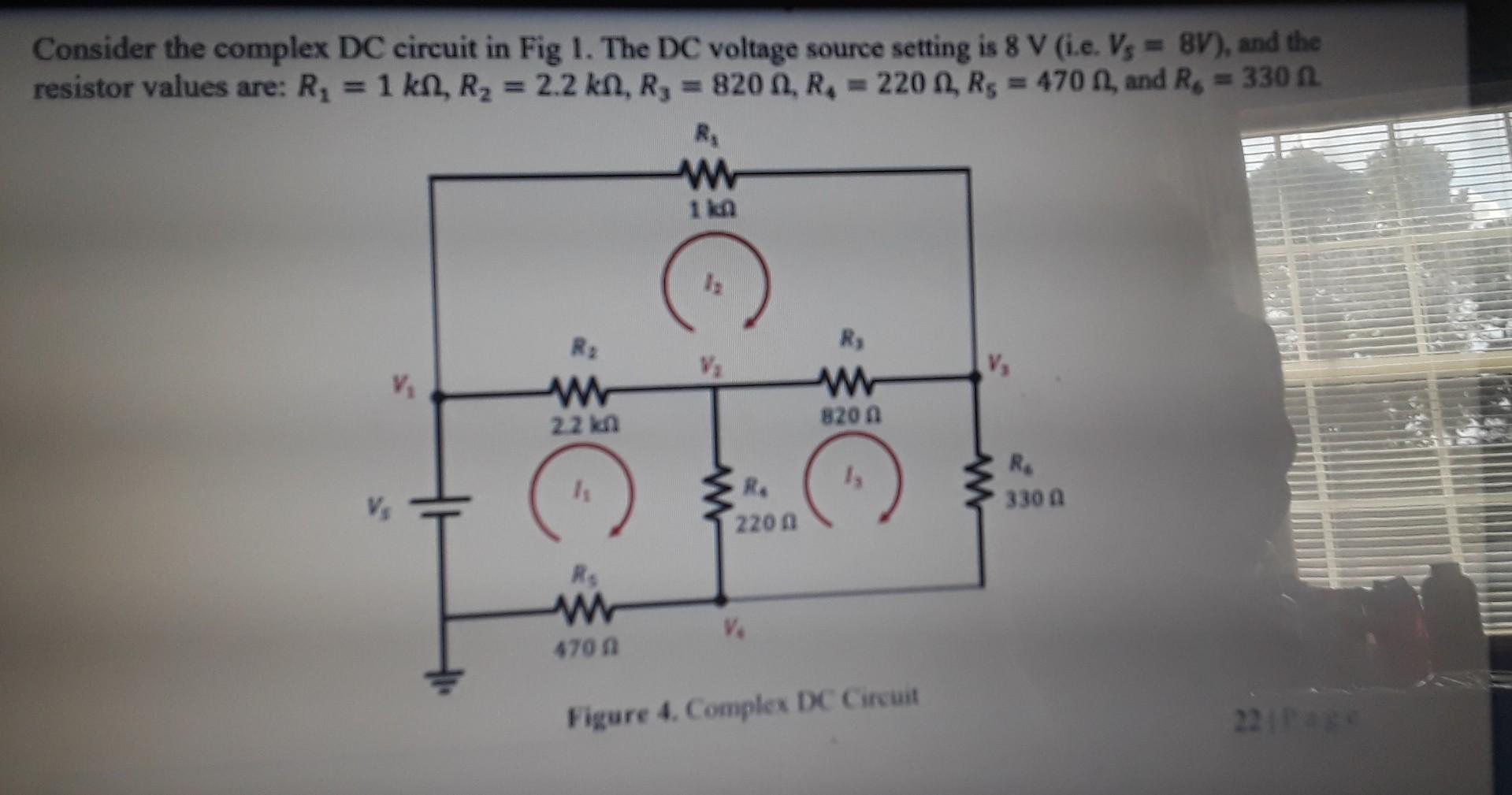Solved use nodal voltage of this circuit and mesh current of | Chegg.com